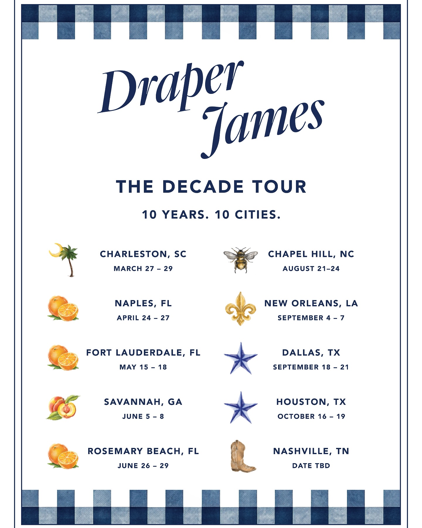 Event - Reese Witherspoon's Draper James ‘The Decade Tour’ at The Pearl Hotel | SoWal Forum ...