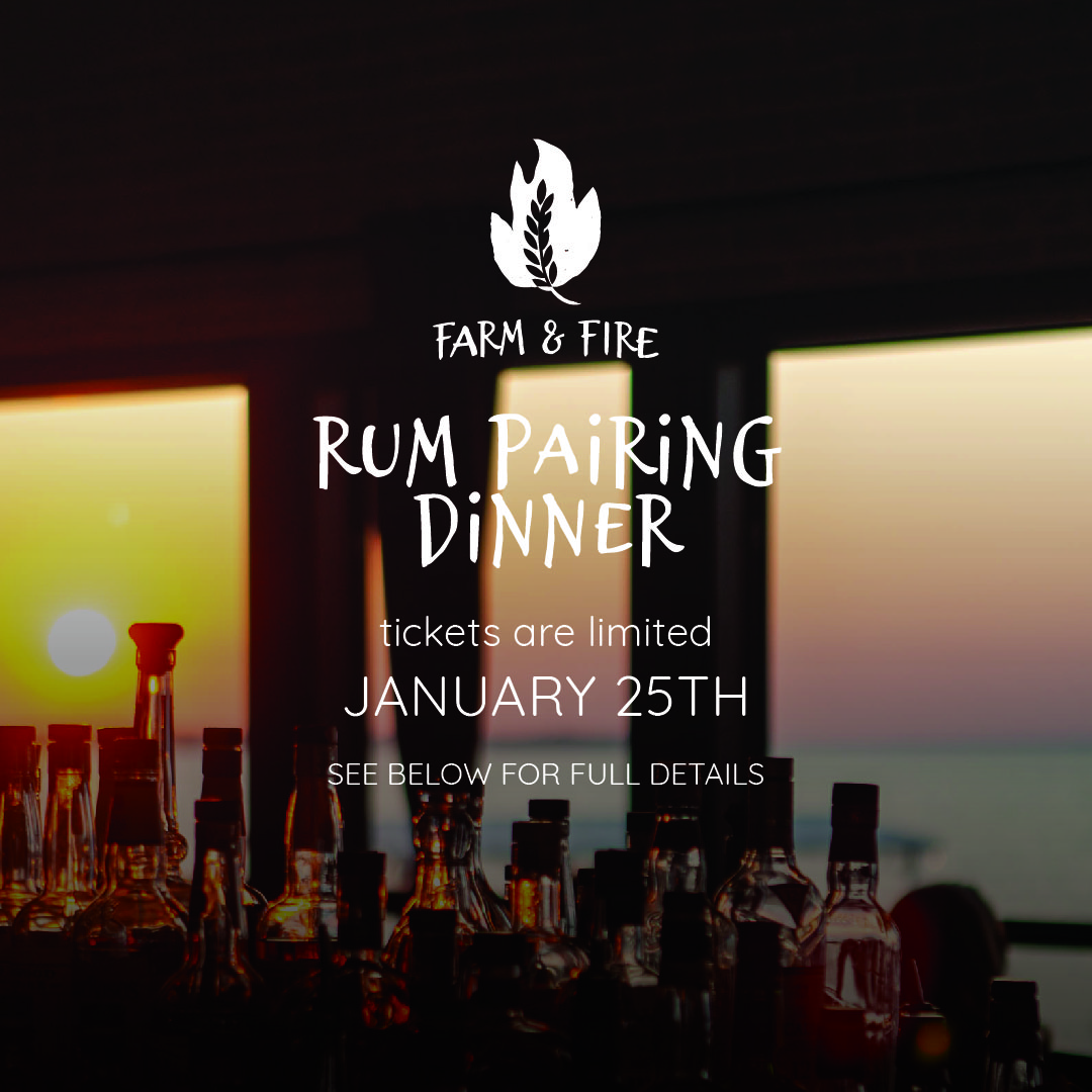 Farm & Fire Rum Pairing Dinner | Jan. 25 | SoWal Forum - South Walton ...